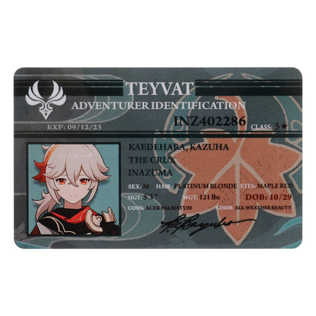 Genshin Impact Name Cards – GenshinGoodies