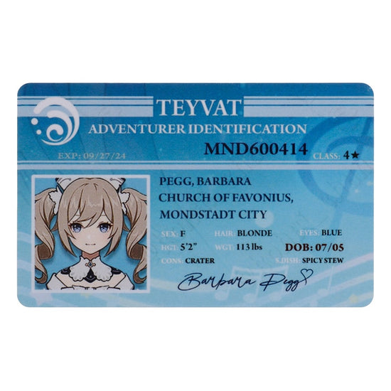 Genshin Impact Name Cards – GenshinGoodies