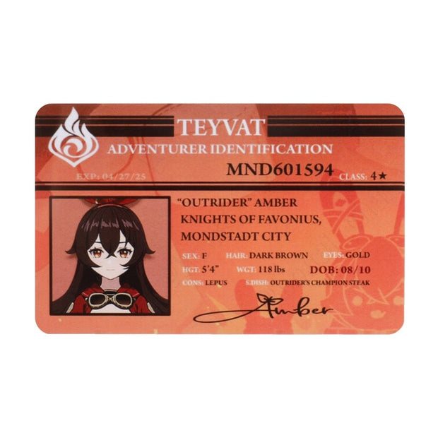Genshin Impact Name Cards – GenshinGoodies